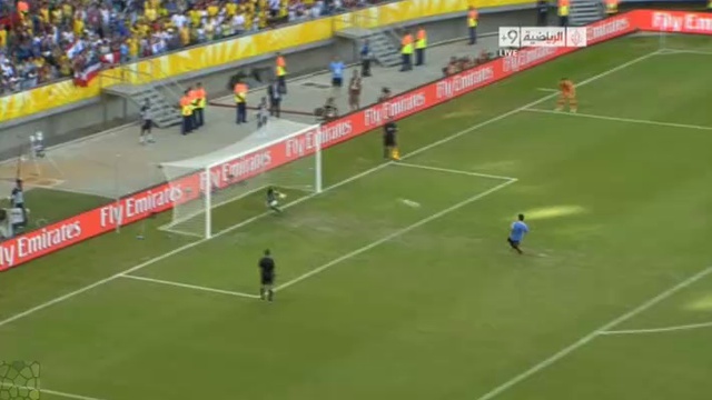 Уругвай - Италия 2:2 (пен. 2:3) видео