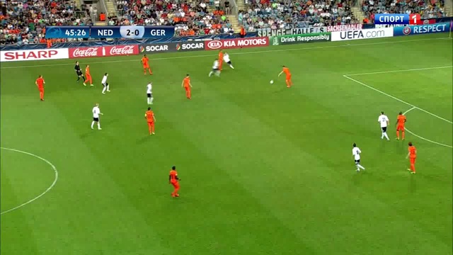 Голландия U-21 - Германия U-21 3:2 видео
