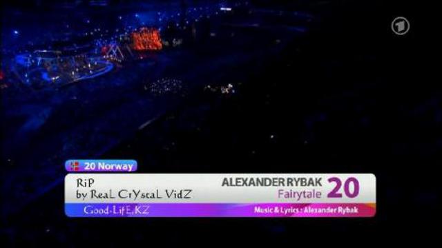 Alexander Rybak - Fairytale (Live Eurovision Song Contest 20.