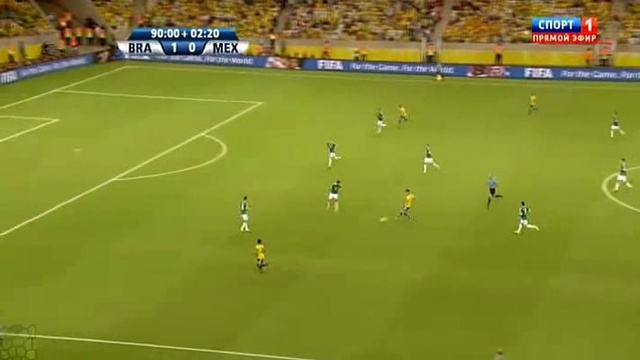 Бразилия - Мексика 2:0 видео