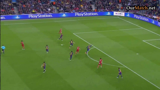 Барселона - Бавария 0:3 видео