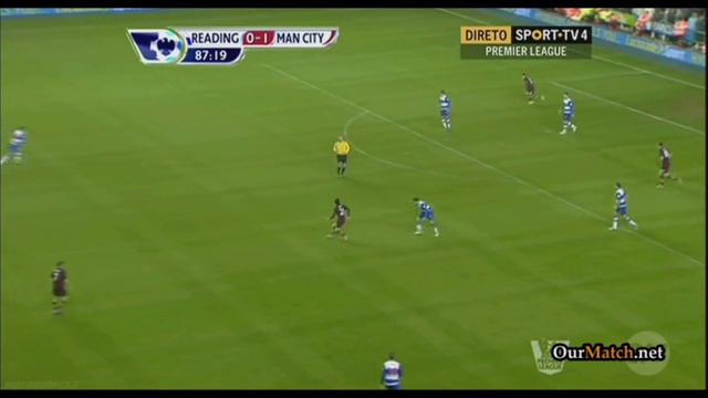 Рединг - Манчестер Сити 0:2 видео