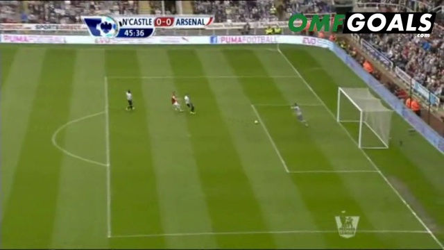 Ньюкасл - Арсенал 0:1 видео