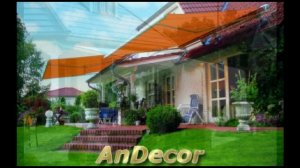 маркизы, навесы, тенты, козырьки - www.andecor.ru 