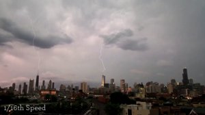 Тройная молния в Чикаго