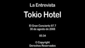 Tokio Hotel в Мехико 30.8.09